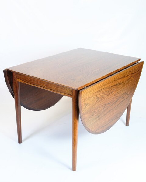Dining Table With Extension & Flaps Rosewood Arne Vodder Danish Design ...