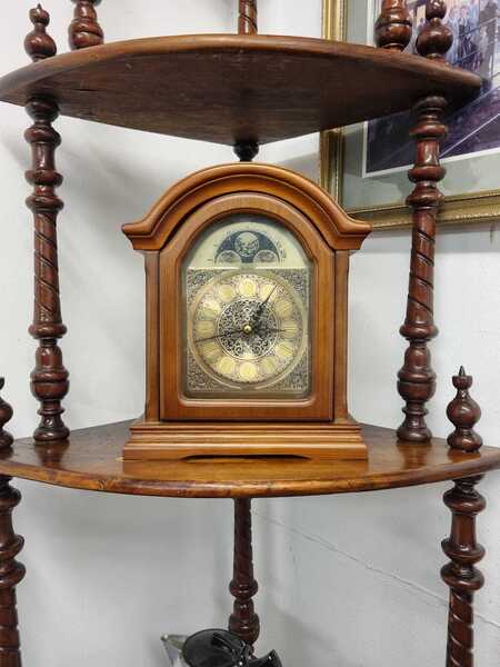 Vintage Acctim Wooden Radio Controlled Westminster Chime Mantle Clock ...