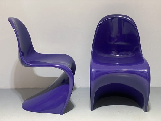 Vintage Chair In Purple By Verner Panton For Bayer, 1960s | Verner ...