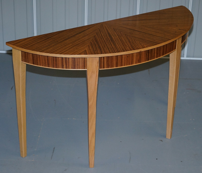 Brand New Ex Display Bevan Funnell Phoenix Zebrano Wood Demi Lune ...