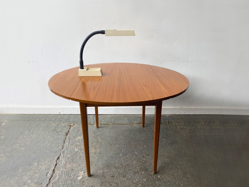 Mid Century Small Drop Leaf Dining Table With Formica Top | Vinterior