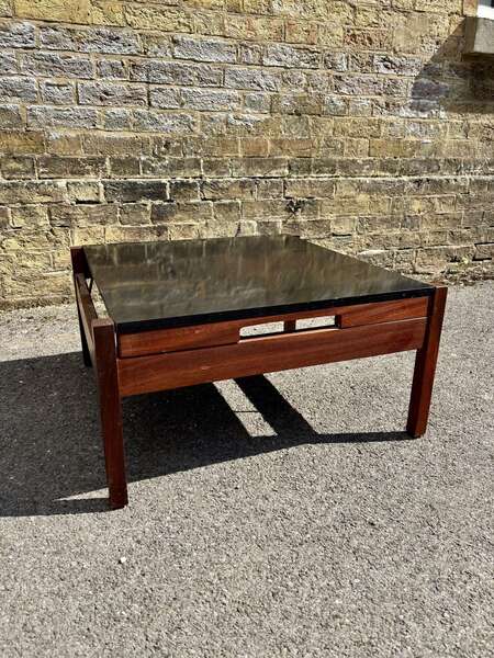 Guy Rogers Mid Century Coffee Table / Footstool | Vinterior