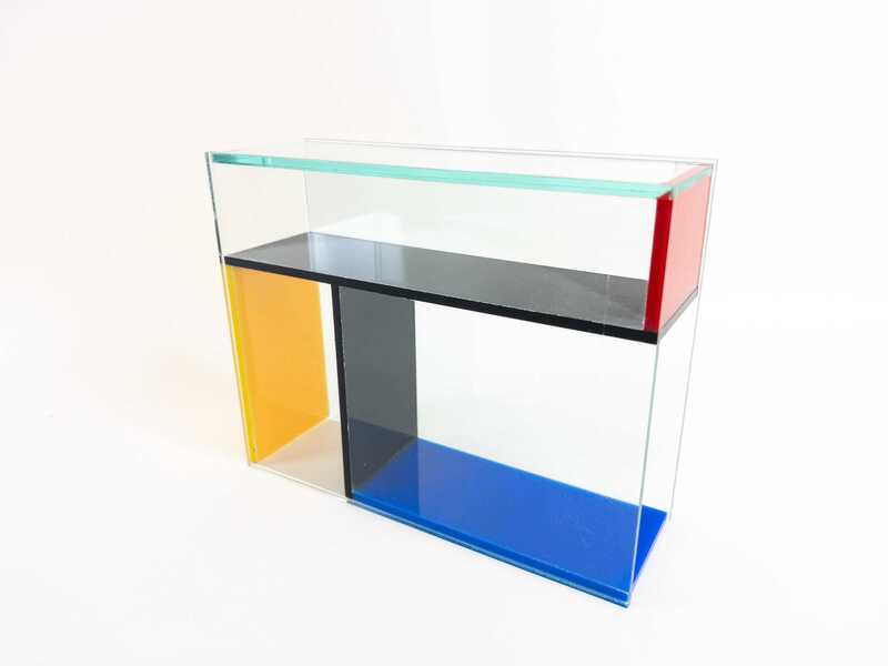 Mondri Vase By Po: Selected, Acrylic Vase Inspired By Piet Mondrian, De ...