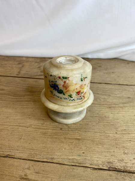 Vintage Real Carved Alabaster Photo Viewer. Very Rare Item In Good ...