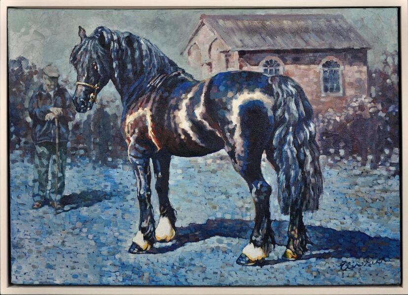 Elin Sian Blake B.1981. Welsh Artist. Fronarth Northern Star. Welsh Cob ...