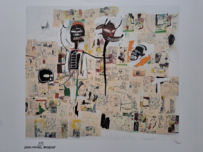 Jean Michele Basquiat Skulls Certificate | Vinterior