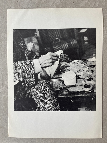 Georges Braque Heliogravure Behind The Mirror 1967 38x28cm Braque à L ...