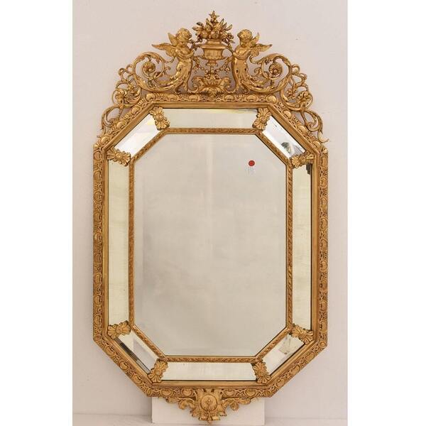antique-mirror-with-cherubs-side-mirrors-antique-luigi-filippo-mirror