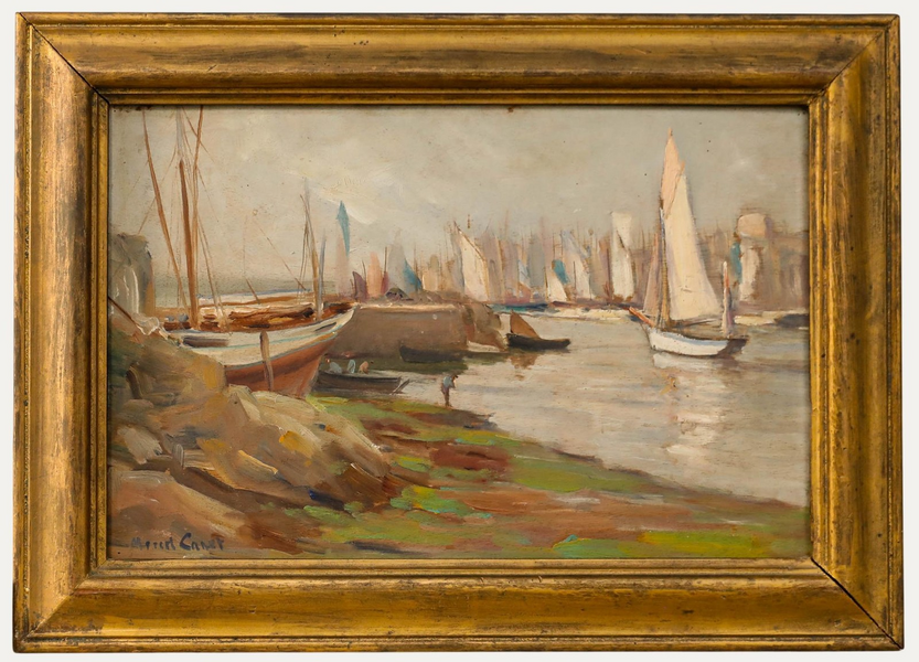 Marcel Canet (1875 1959) Framed Mid 20th Century Oil, View Of The ...