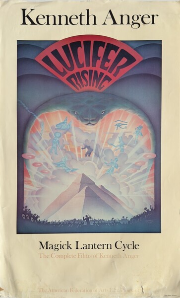 Kenneth Anger Original Movie Poster For Lucifer Rising 1972 Magick ...