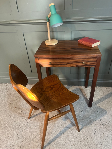 Vintage Military Table/Desk In Rosewood Circa 1960’s | Vinterior