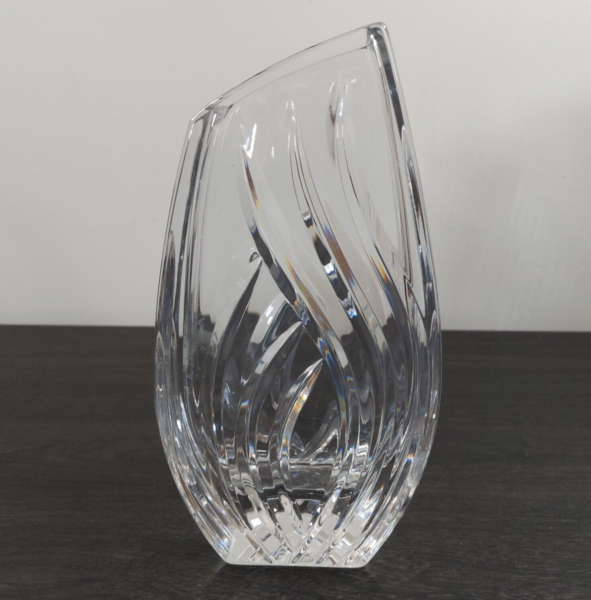 Fine Waterford Crystal Vase In The Shane Pattern Signed Irish Cut ...