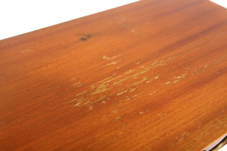 Scandinavian Mahogany Bedside Table, 1950 | Vinterior