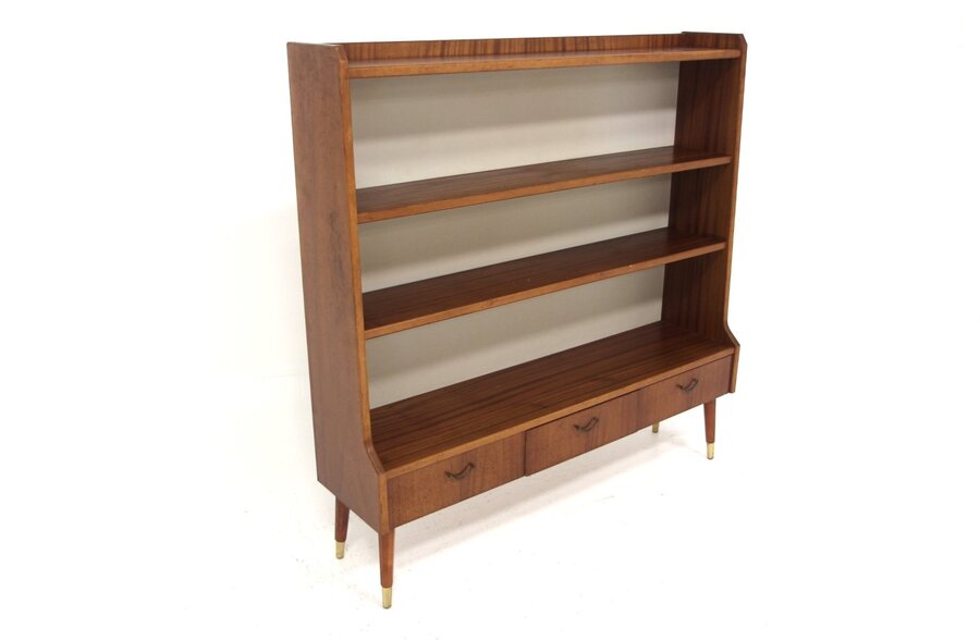 Mahogany Bookcase, Sweden, 1950s | Vinterior