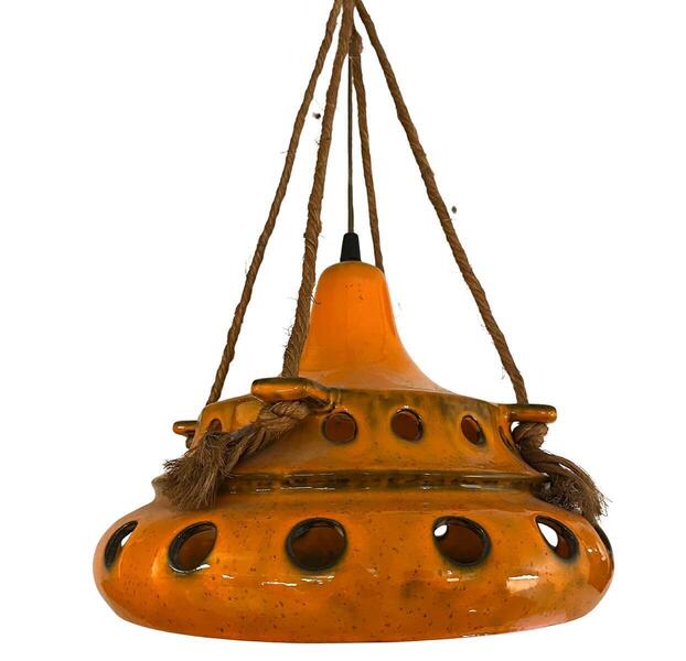 Mid Century Modern Ceramic Suspension, 1970s | Vinterior