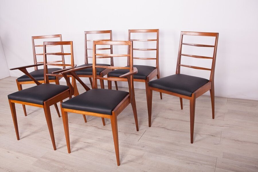 Mid Century Dining Chairs From McIntosh, 1960s, Set Of 6 | Macintosh ...
