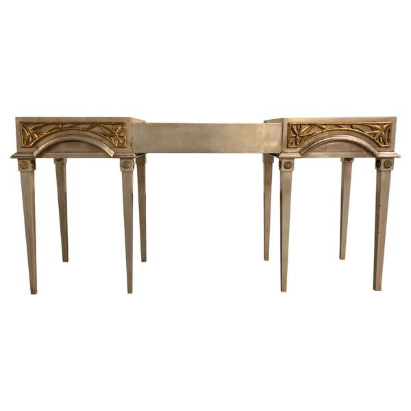 James Mont Gilt Hollywood Regency Dressing Table, USA, 1950s | James ...