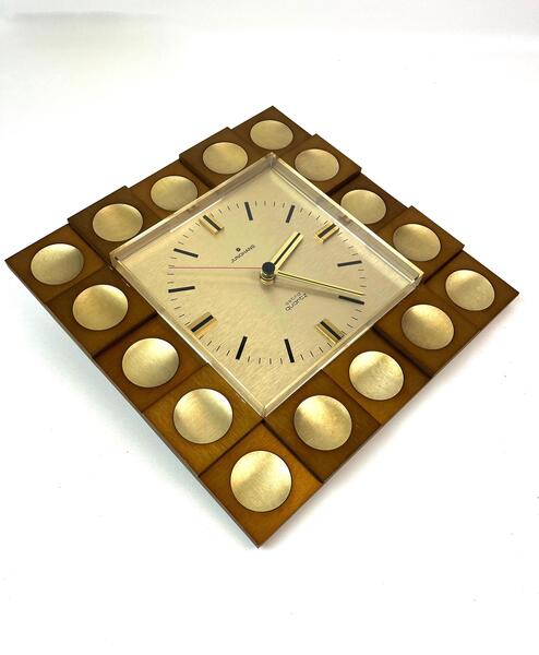 Rare Space Age Mid Century Op Art Cubist Wall Clock By Junghans Astra ...