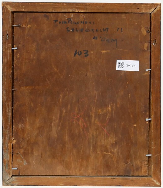 Antoine Pluymers (1910 1967) 1952 Oil, Gentleman And Pipe | Vinterior