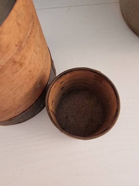 French Antique Wooden Grain Measure Set – Farmhouse Kitchen Decor ...