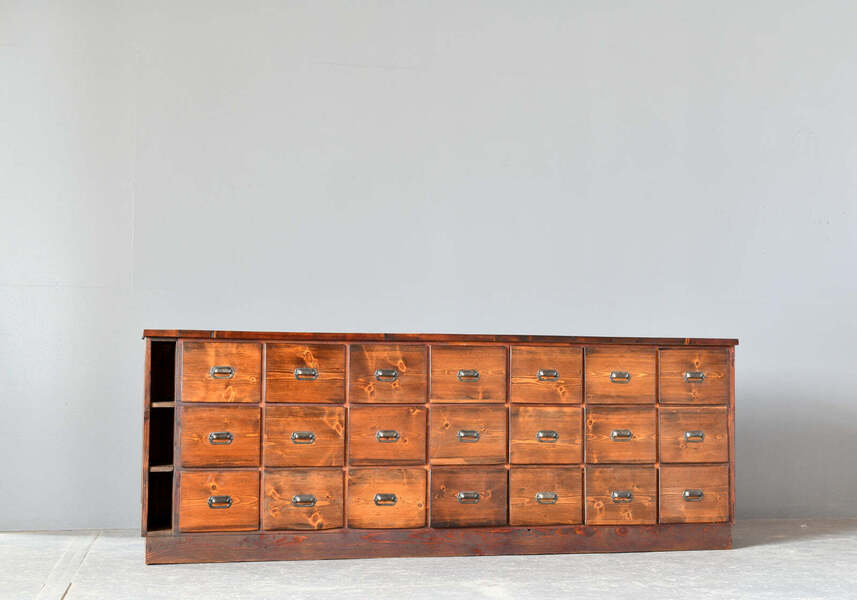 Ironmongers Shop Counter Drawers Circa 1910s | Vinterior
