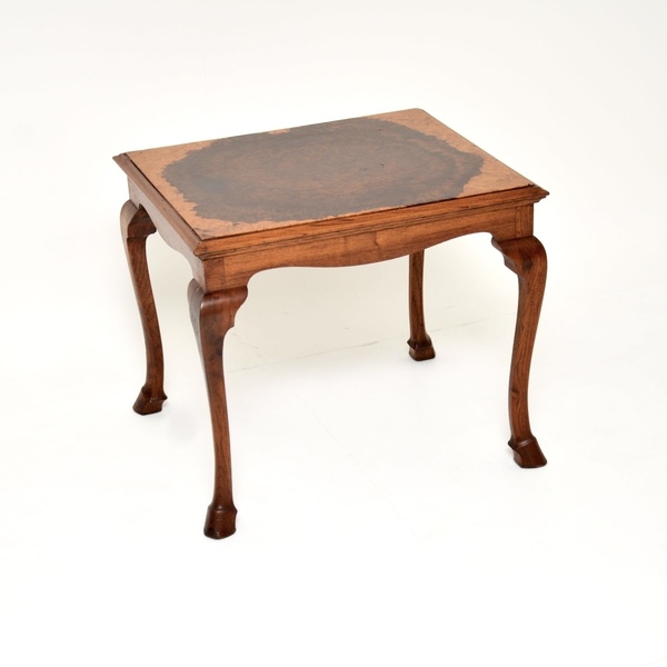 Antique Burr Walnut Coffee Table | Vinterior
