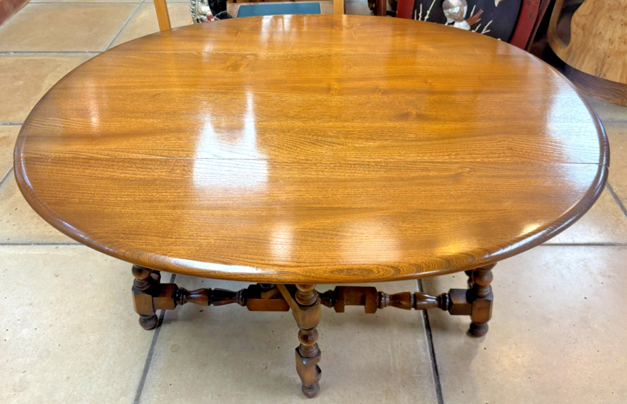 Retro Ercol Golden Dawn Low Drop Leaf Coffee Table | Lucian Ercolani ...