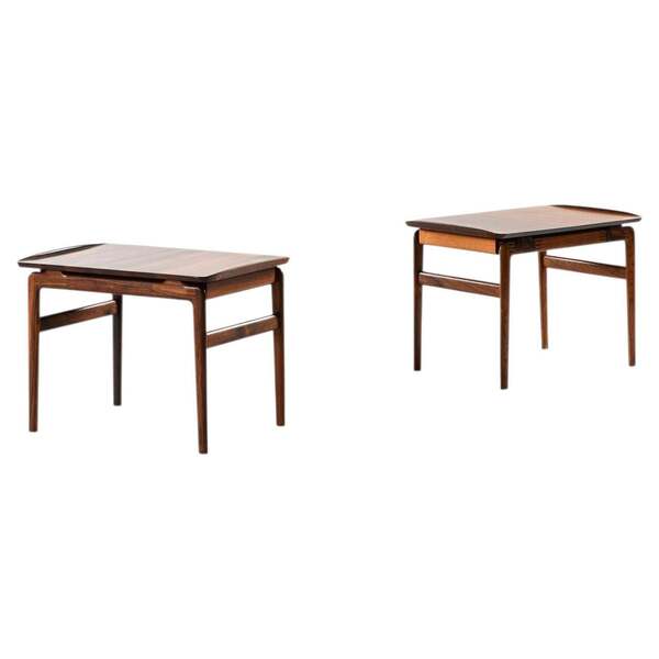 Pair Of Hvidt & Mølgaard Nielsen Rosewood Side Tables, 1960s | Vinterior