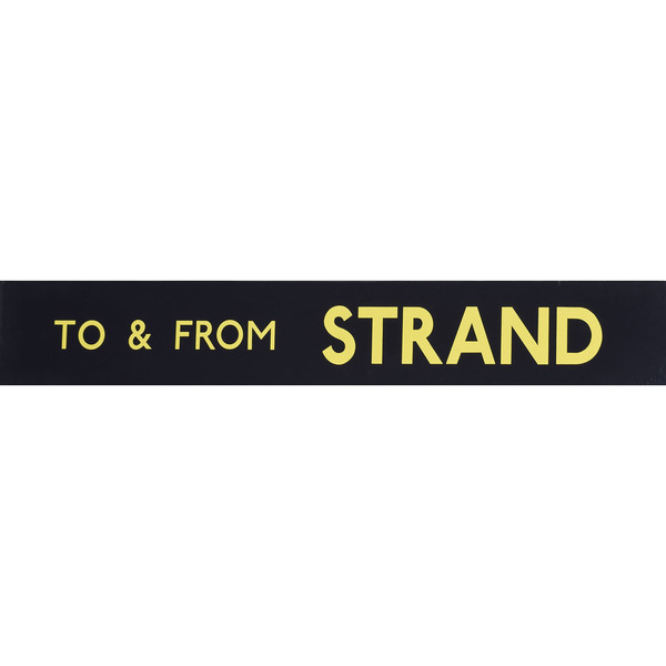 Strand Routemaster Slipboard Poster C1970 | Vinterior