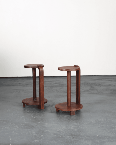 Pair Of C.1940s French Modernist Side/Bedside Tables | Vinterior