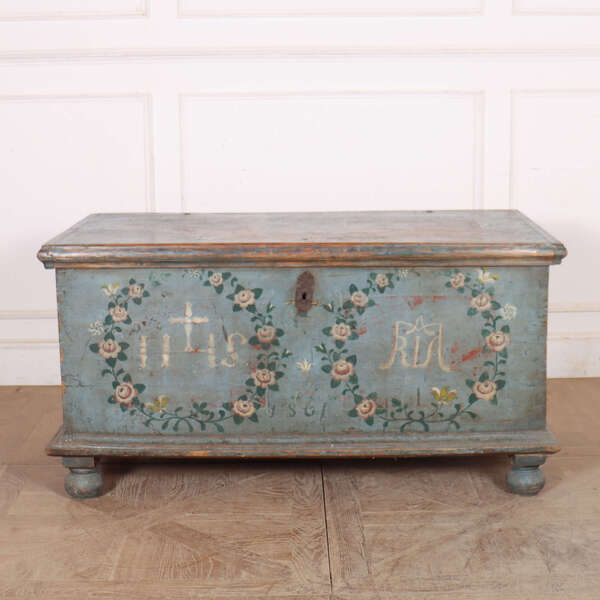 Swedish Marriage Chest, 1800s | Vinterior
