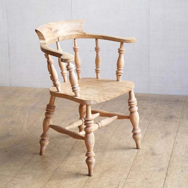 1900's Stripped Carver, 1900s | Vinterior