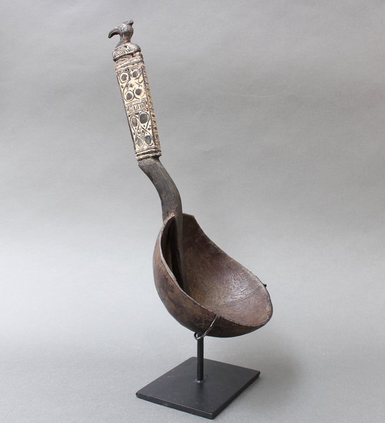 Ritual Ladle Of Wood And Coconut Shell From Timor Island, Indonesia ...