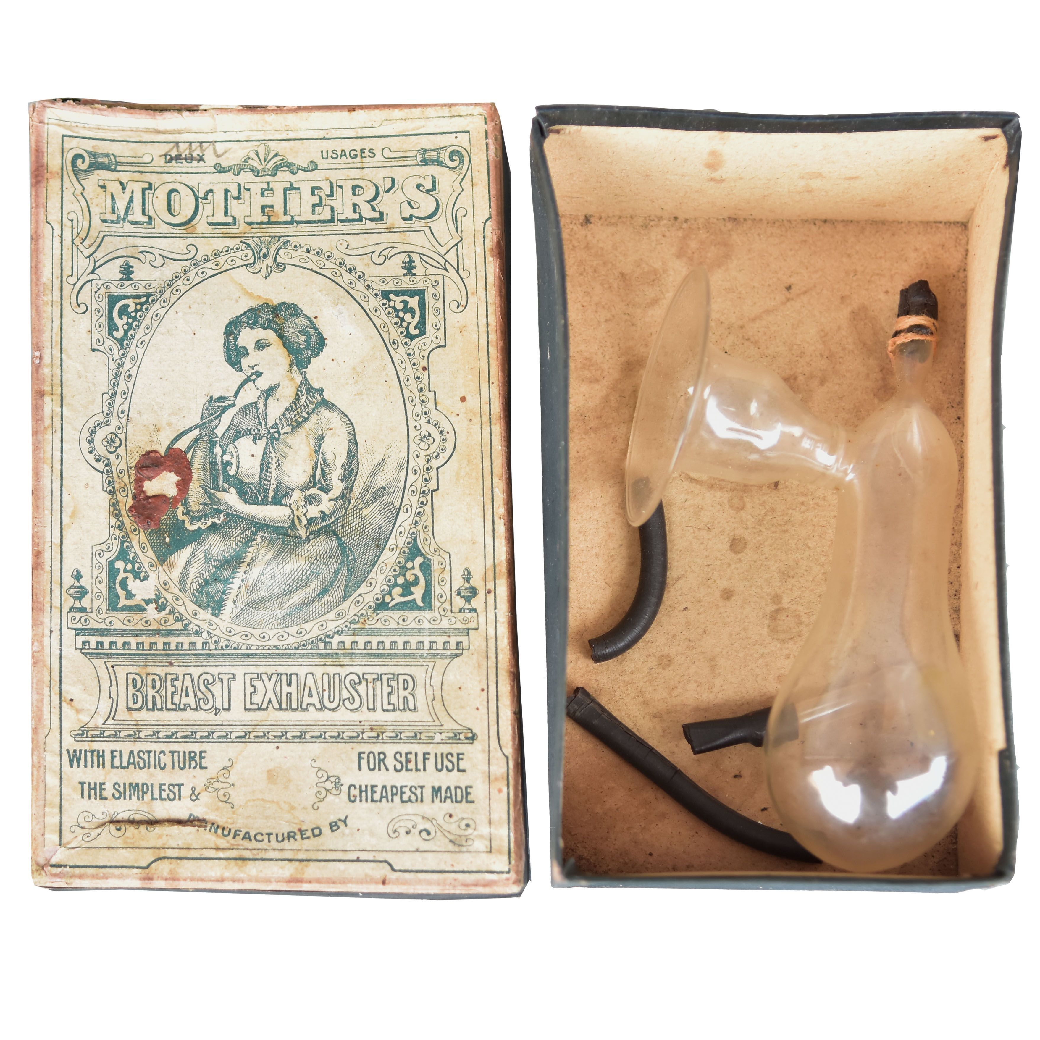 Object Of Curiosity English Breast Pump Around 1900 | Vinterior