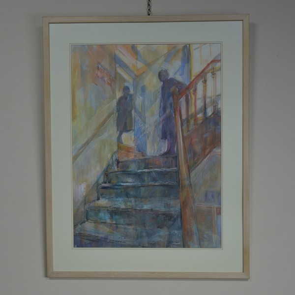 Jean Lunn "Stairwell" Painting | Vinterior