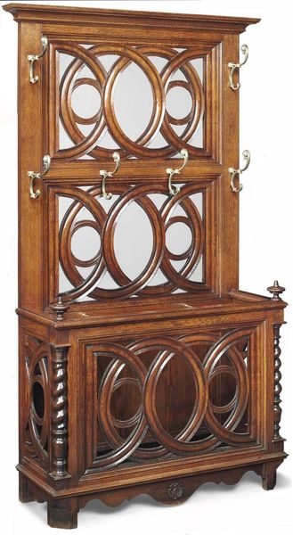 19th Century Oak Hall Stand, 1800s | Vinterior