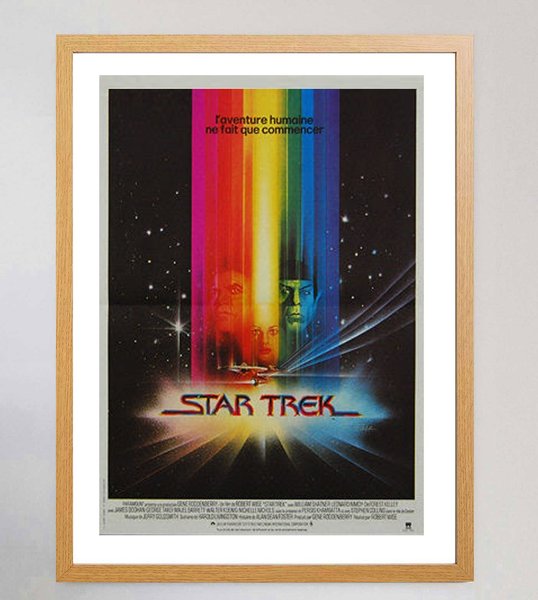 Star Trek (French), 1970s, Original Vintage Poster | Bob Peak | Vinterior
