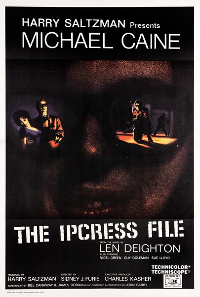 'The Ipcress File' Original Vintage Film Poster, South Africa, 1965 ...