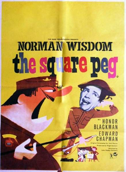 The Square Peg Original Vintage Poster | Vinterior