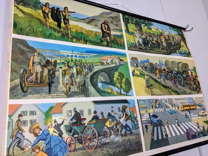 Vintage German School Poster, 1960s | Vinterior