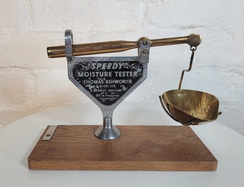 Vintage Speedy Moisture Tester Scales Thomas Ashworth Equipment | Vinterior