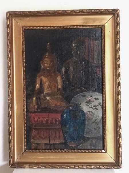 Orientalist Still Life Buddha And Asian Antiques | Vinterior