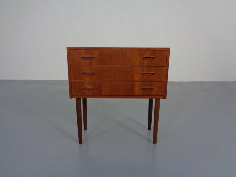 Teak Chest Of Drawers From Arne Vodder, Denmark, 1960s | Arne Vodder ...