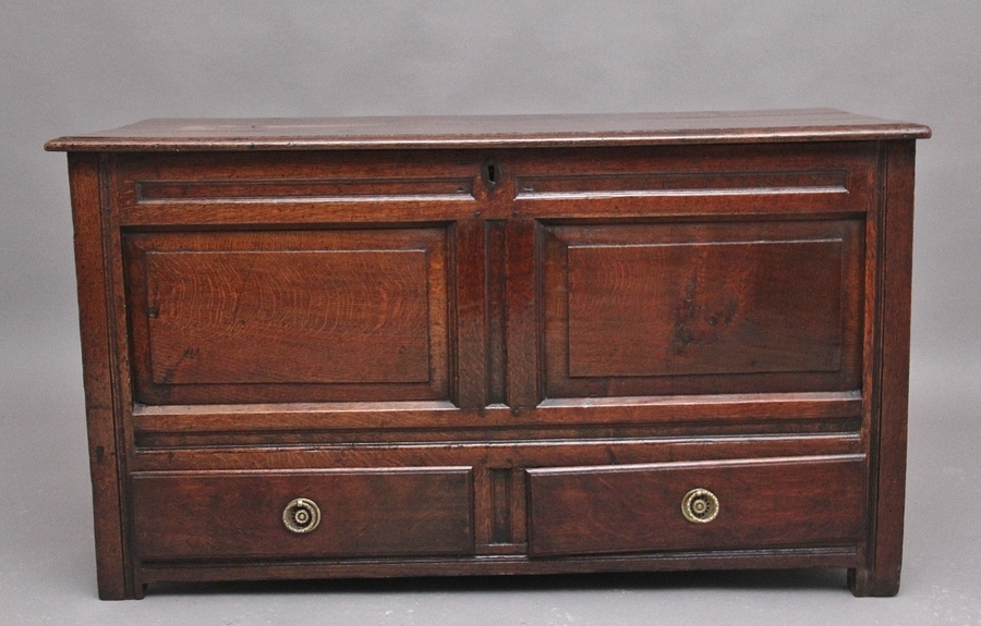 18th Century Oak Mule Chest, 1700s | Vinterior