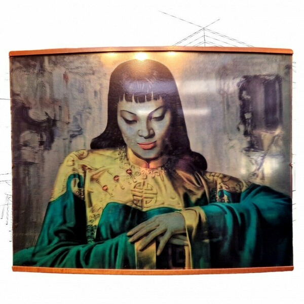 Tretchikoff Lady From The Orient Mirrored Art | Vladimir Tretchikoff ...