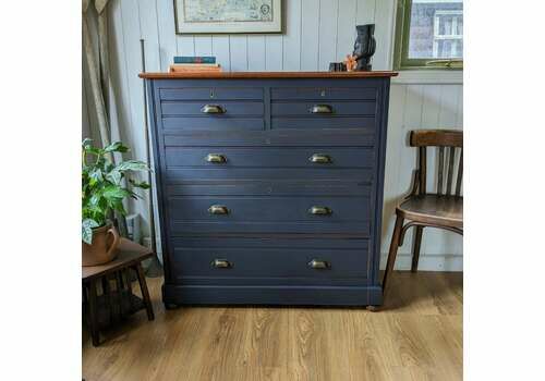 Narrow Antique Chest Of Drawers | Vinterior